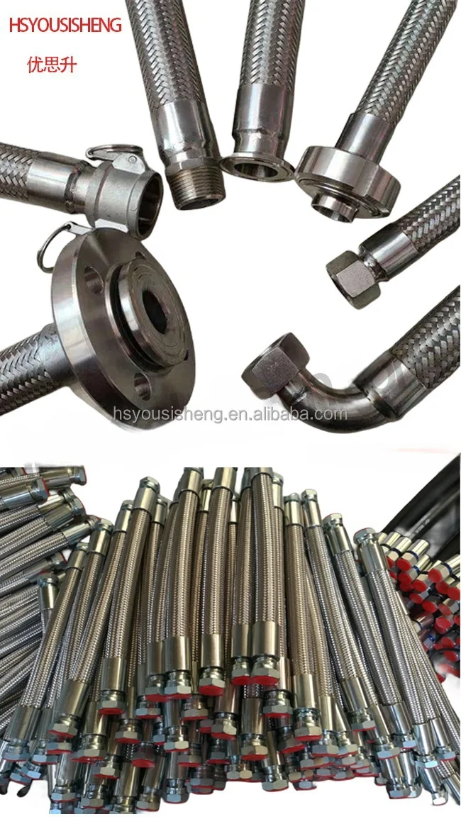 Industrial Metal Braided Hose - Durable & Versatile