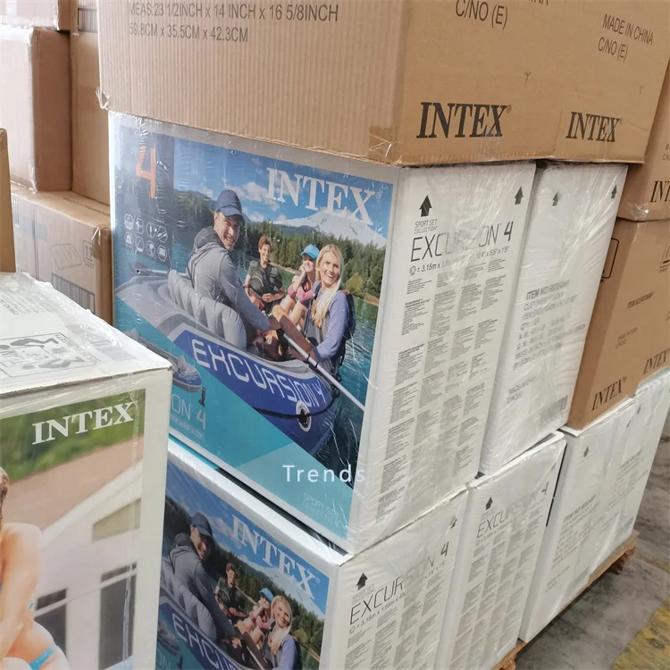 Intex 68325 Excursion 5 Boat Set Inflatable Boat Air Boat - Buy Rowing ...