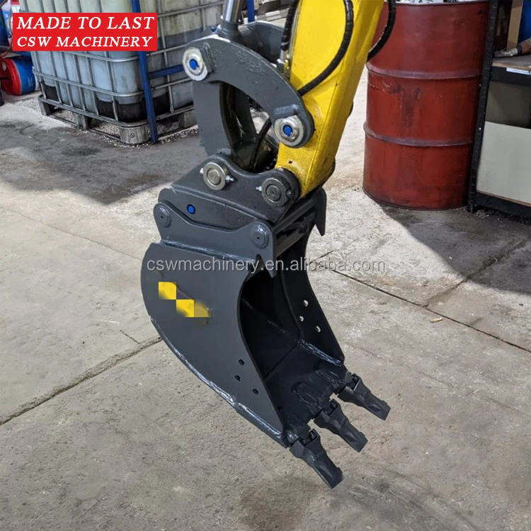 Mini Excavator Bucket with V13 Teeth & Shank for Wacker Neuson