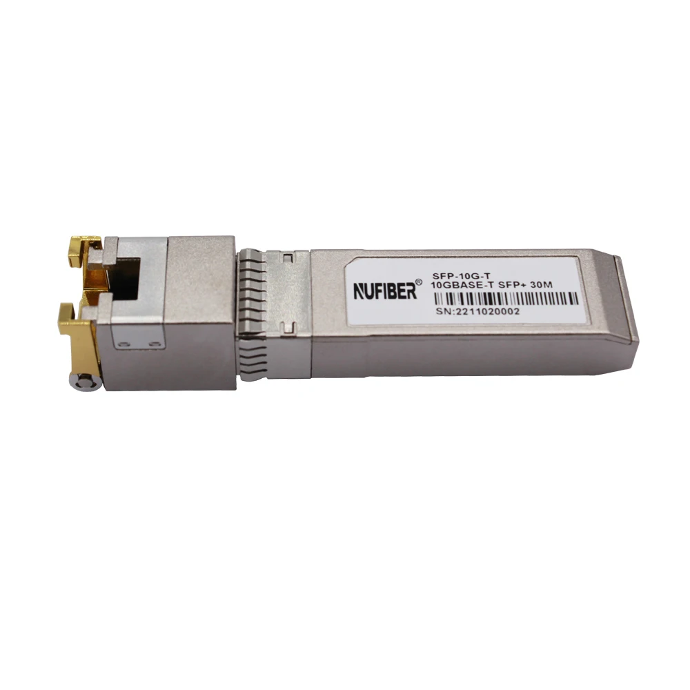 10G-T RJ45 Module - 10G Copper SFP by Nufiber for FTTH
