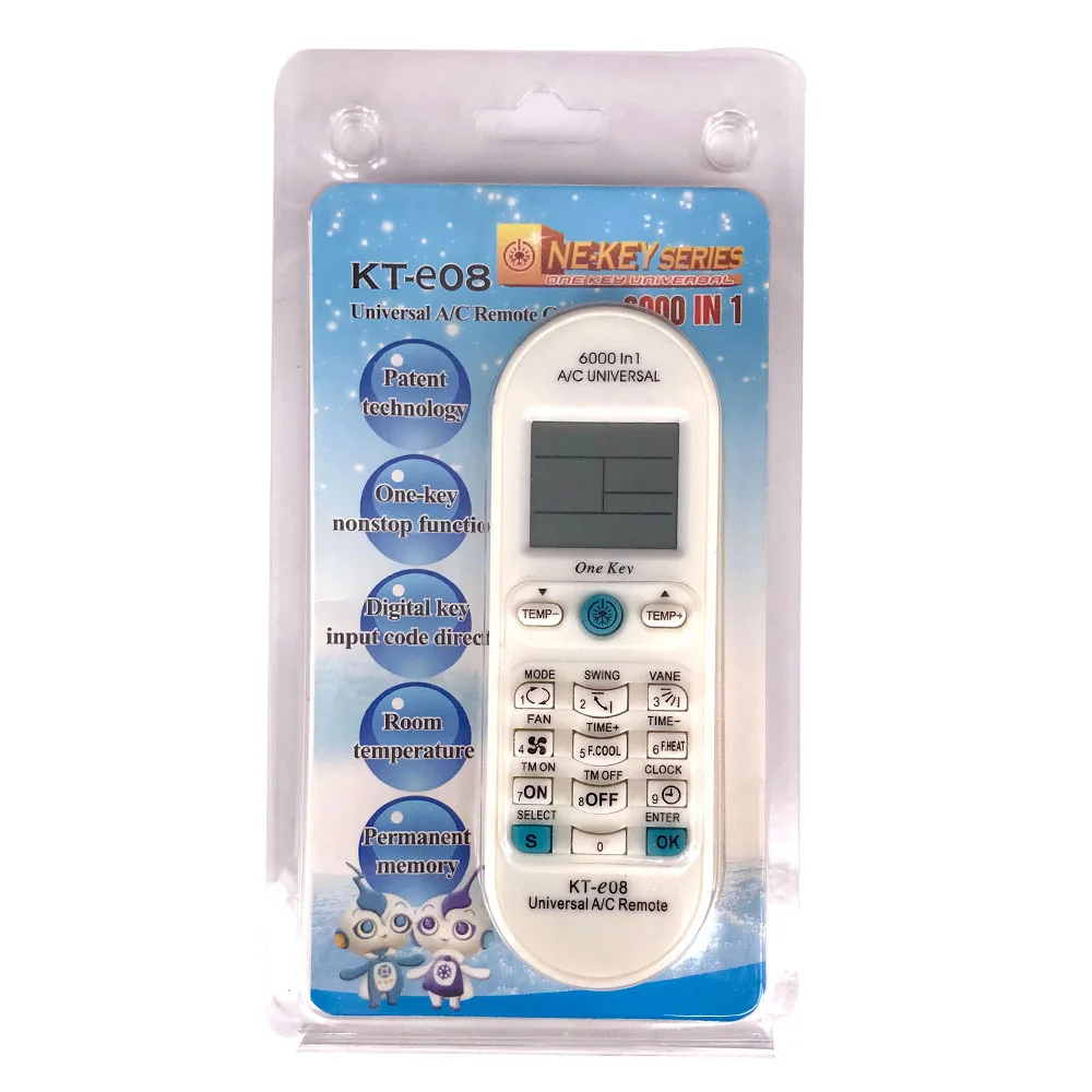 Mando A Distancia Universal Para Aire Acondicionado,Kt-e08 Ir Para ...