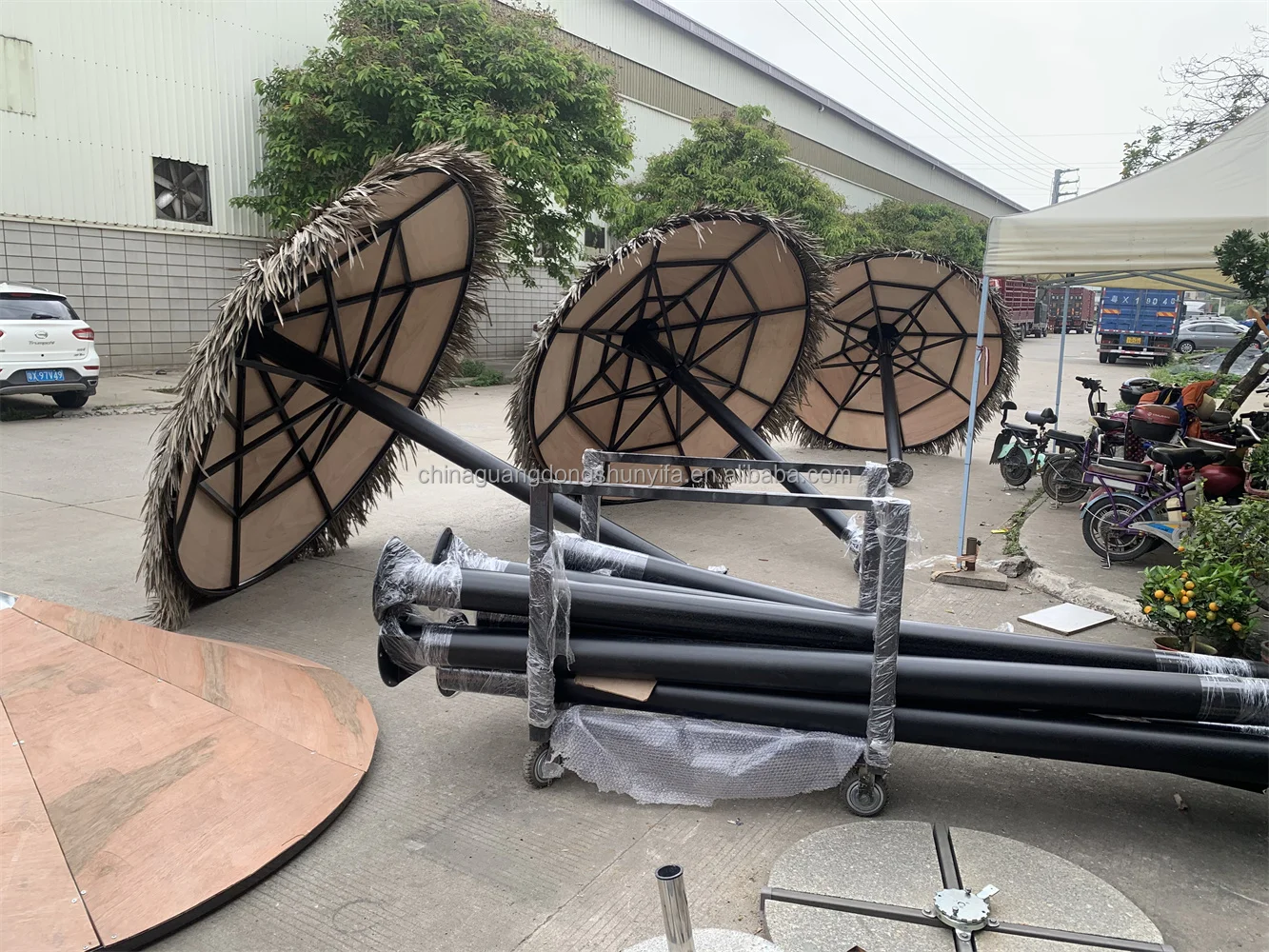 Garden Parasol Parasol jardin Parasol Straw Exterieur Umbrella Best ...