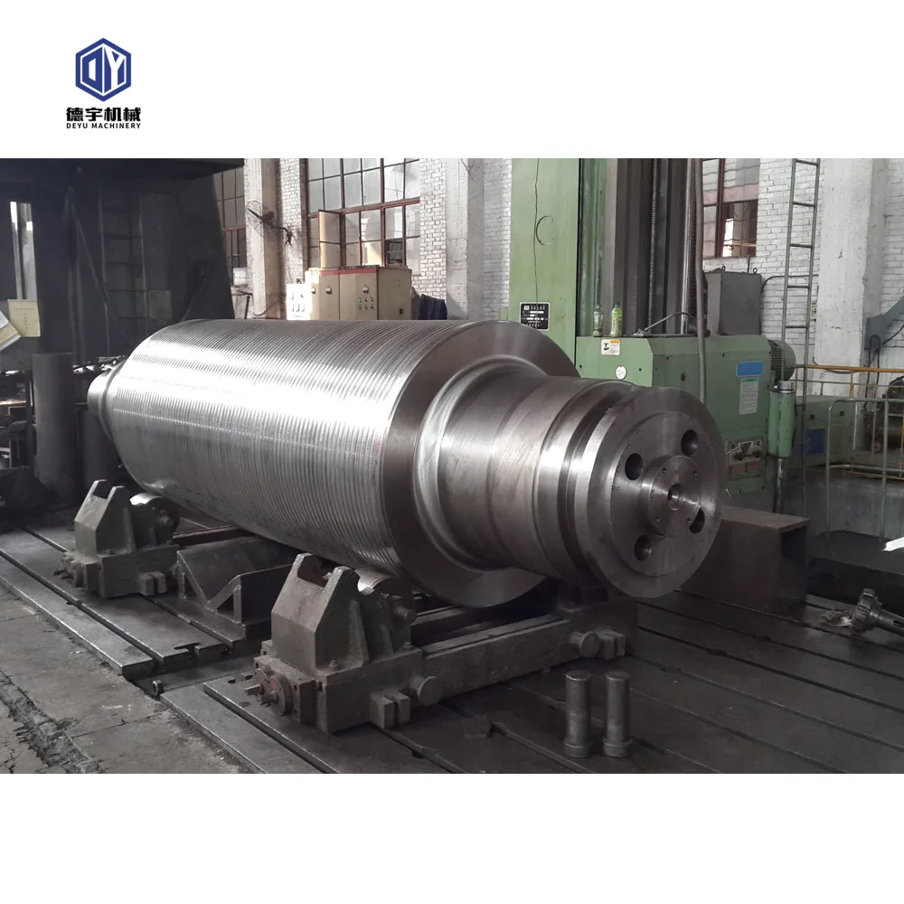 Deyu Manufacture Custom Large Forging Steel Backup Roll For Hot Rolling ...