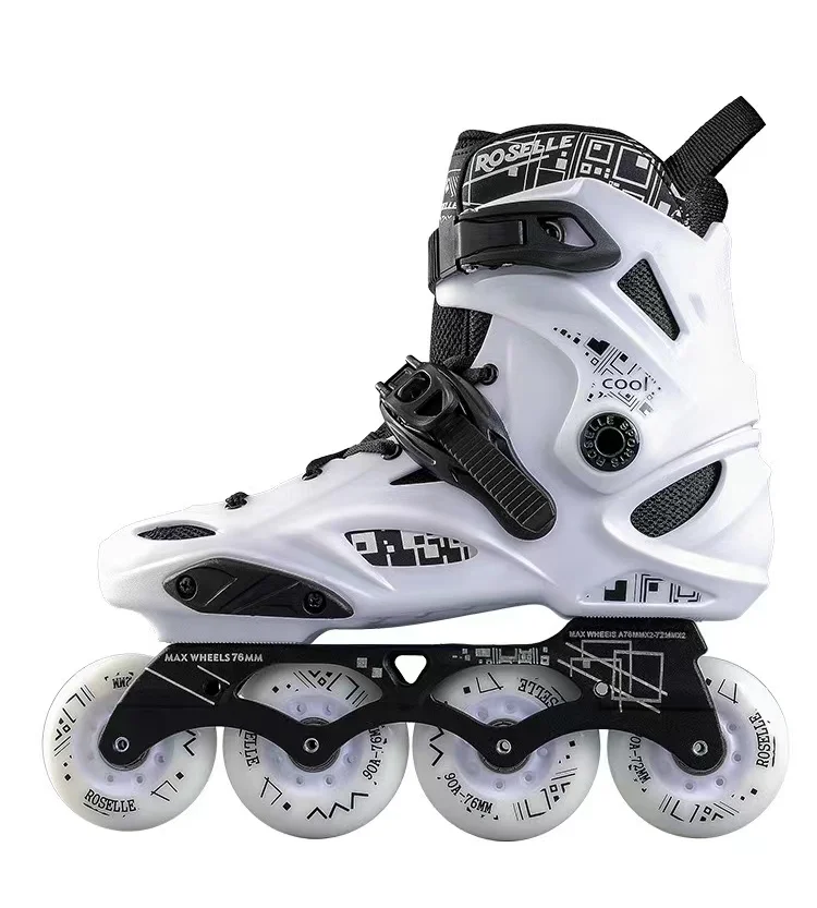 Seemore Professional Pu 4 Wheels Inline Skates Outdoor Fitness Roller ...