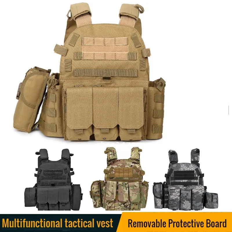 Hot Selling Adjustable multicam Plate Carrier Detachable Tactico ...