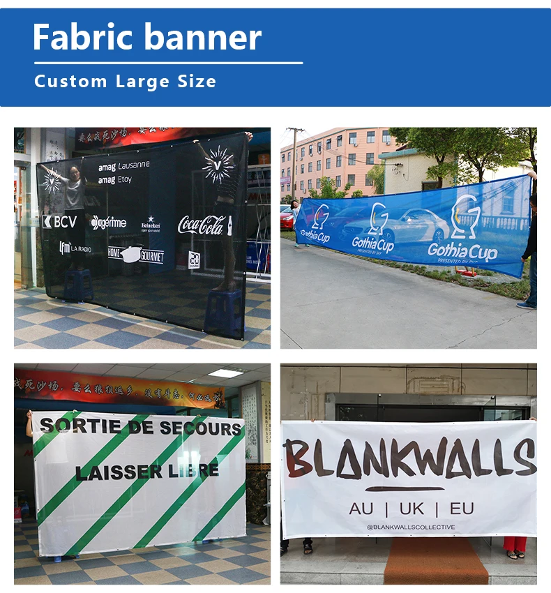 Manufacturers Custom Double Sided Sublimation Polyester Outdoor Fabric ...