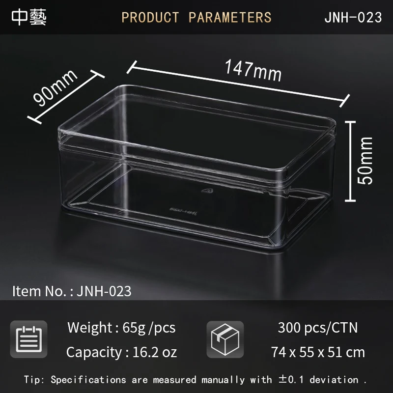 Wholesale Clear Plastic Sweets Boxes for Food Packing