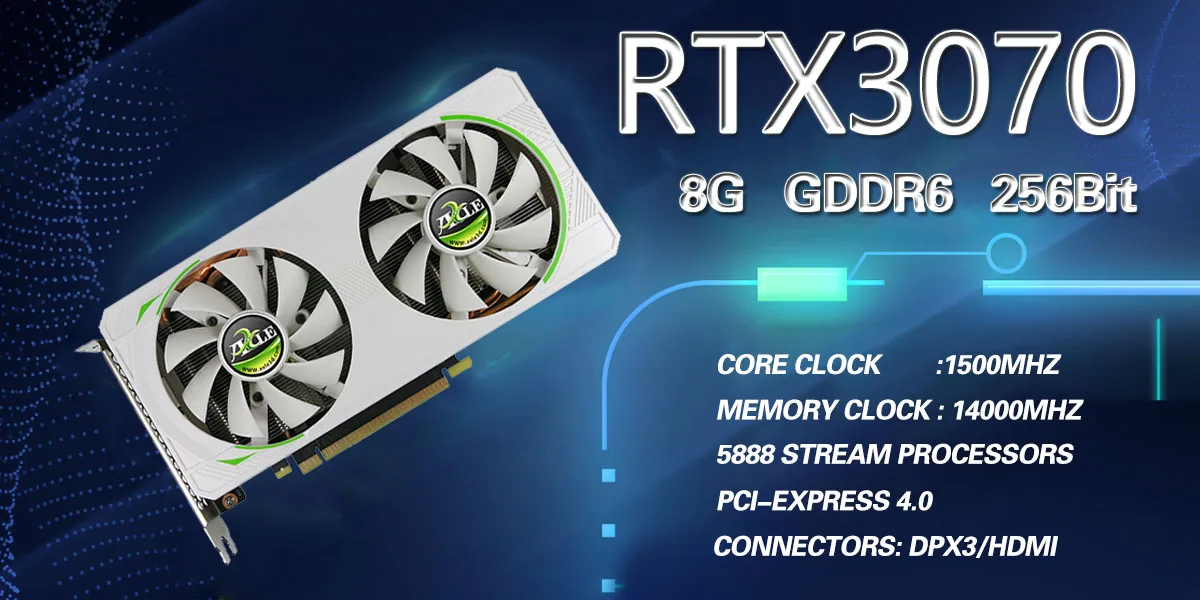 Axle Pc Rtx 3090 3080 3070 3060ti 3060 3050 Ddr6 8g Vga Card Use For ...