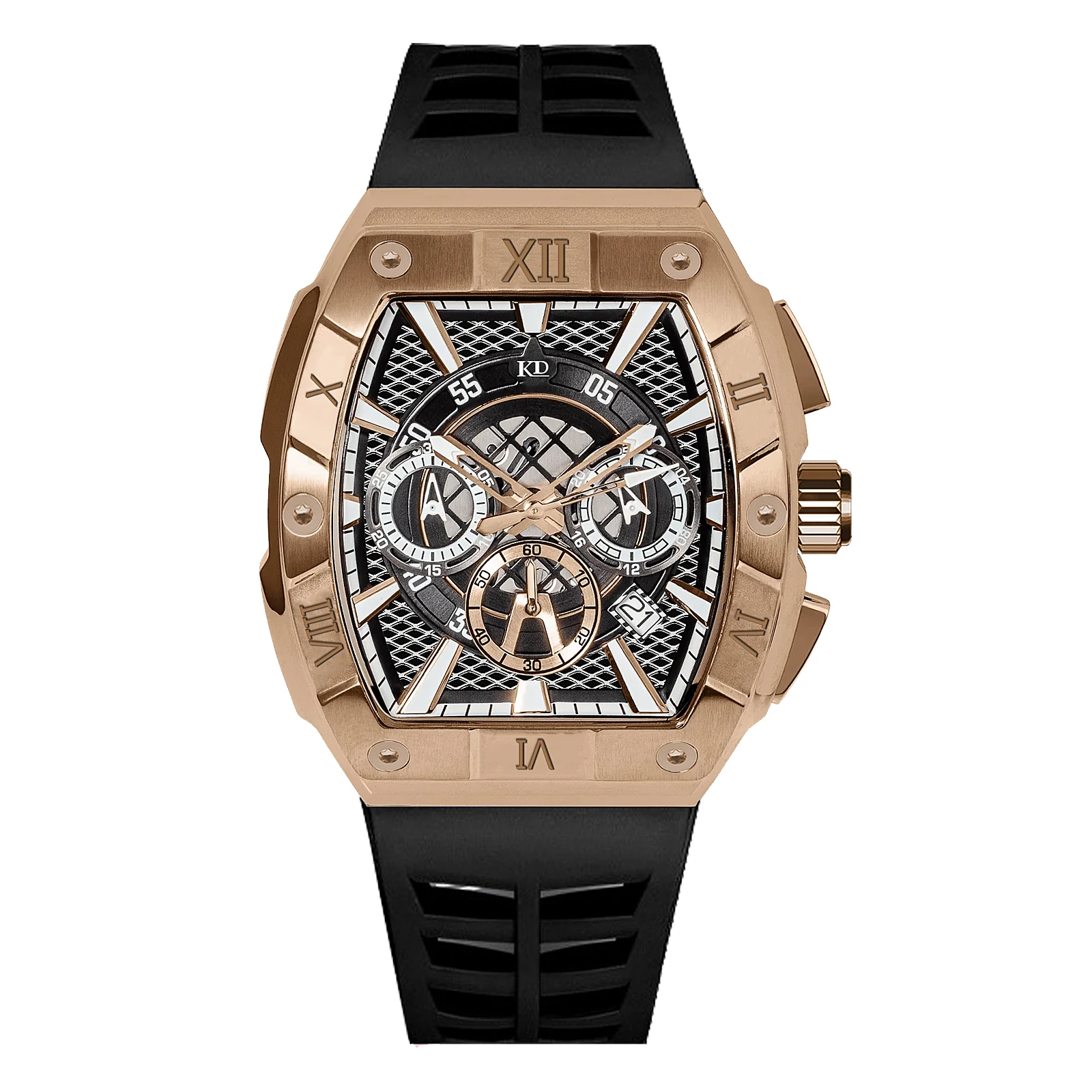 Latest Design Cainte Watch Rubber Strap 5atm Sport Stainless Steel ...