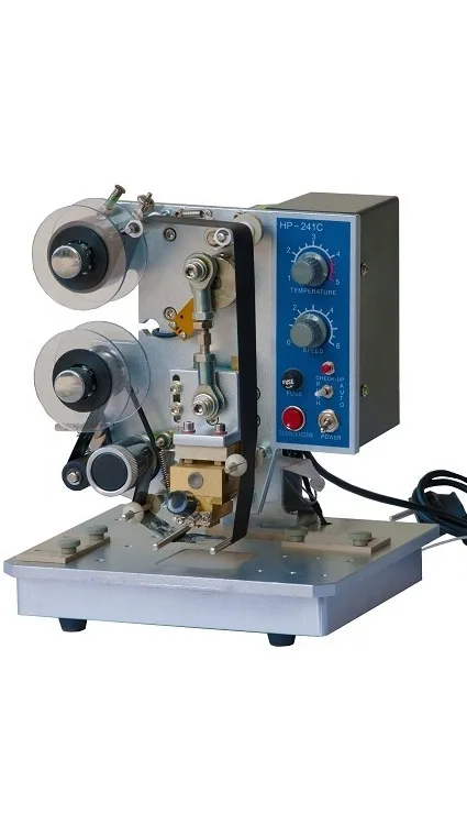 Brother Packing Hp241b Hot Stamp Coding Continuous Ribbon Printing Machine Date Inkjet Printers ...