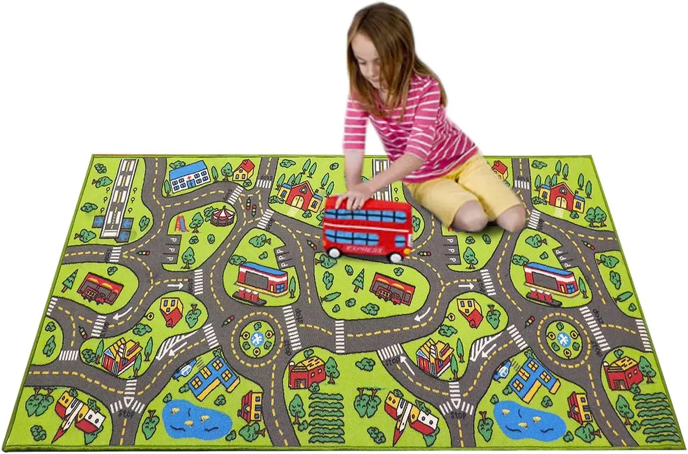Lovely Kids Road Play Mat Children's Carpet Rug for Floor| Alibaba.com
