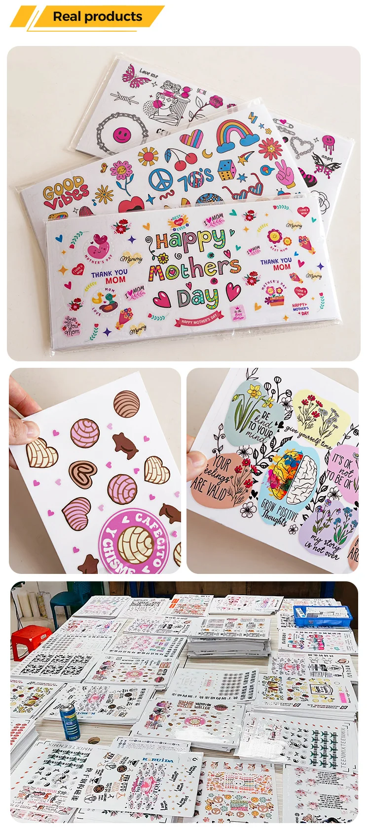 Custom Design Uv Dtf 20 Oz Cold Cup Wraps Transfers Wholesale Printing ...