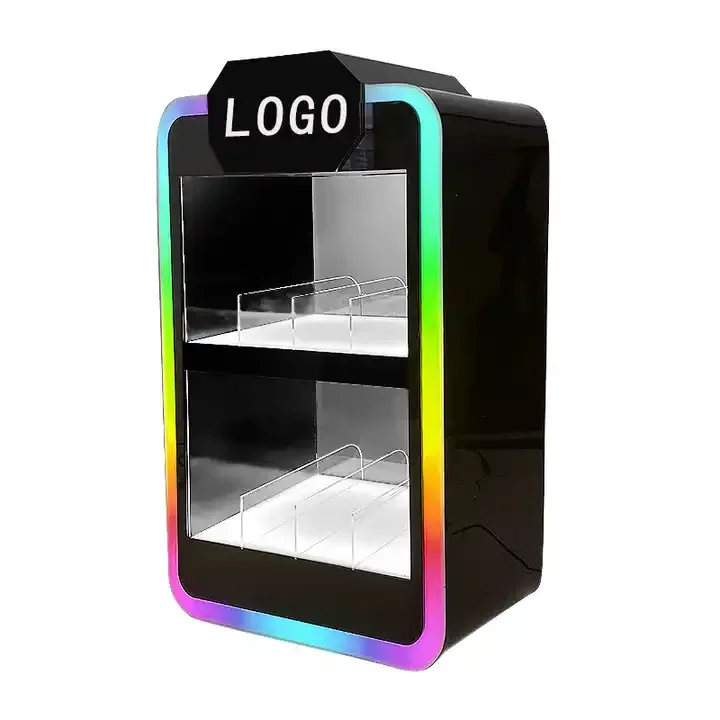 Acrylic Table Top Display Rack Tobacco Cigarette Smoke Display Cabinet ...