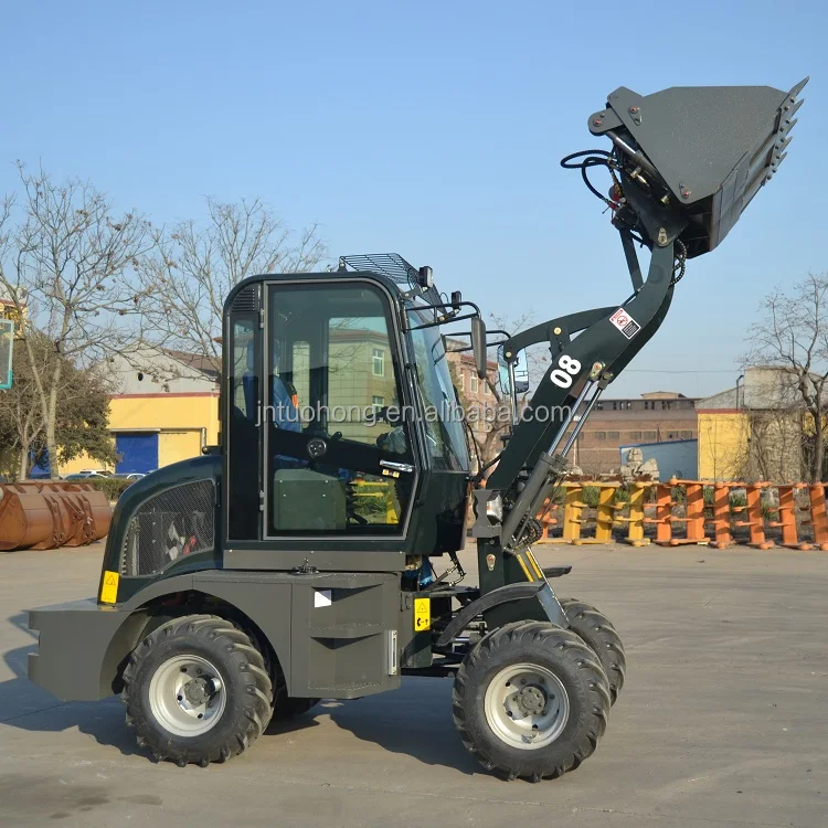 1ton 2ton Towable Backhoe Mini Loader Underground Front End Wheel ...
