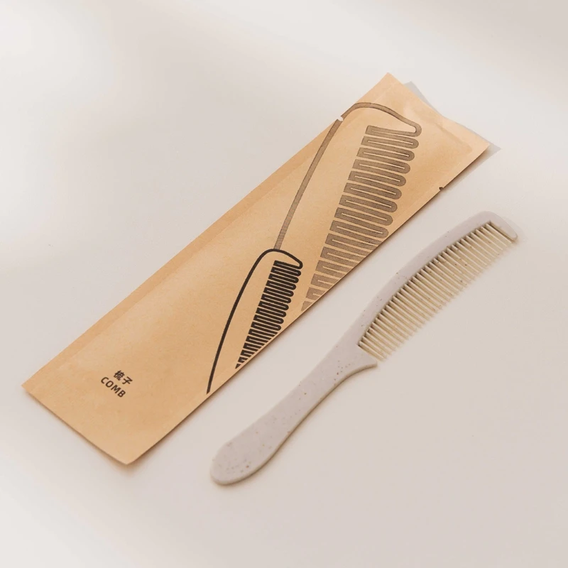 Eco-friendly Hotel Disposable Long Bamboo Handle Wooden Comb| Alibaba.com