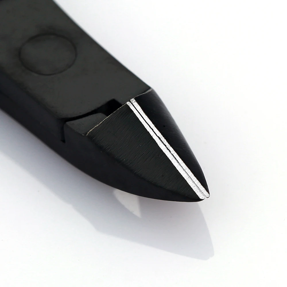 All Black Diagonal Mouth Thick Toe Nail Cutter Slant Edge Tip Nail ...