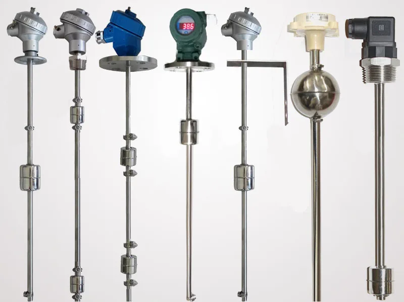 Magnetic Float Level Switch SUS 304 316 PVDF PTFE for Industrial Use