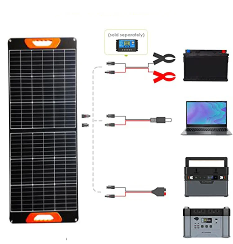 Waterproof Mono Solar Cells Portable Solar Panel 200w Foldable Solar ...