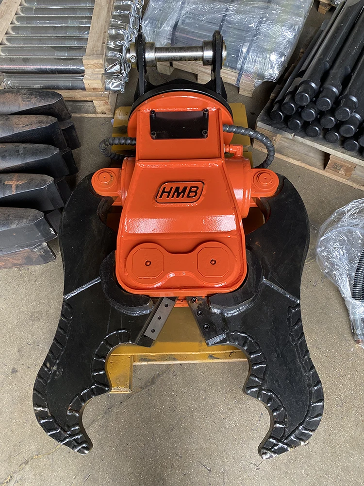 Hydraulic Rotating Excavator Attachment - Demolition Shear