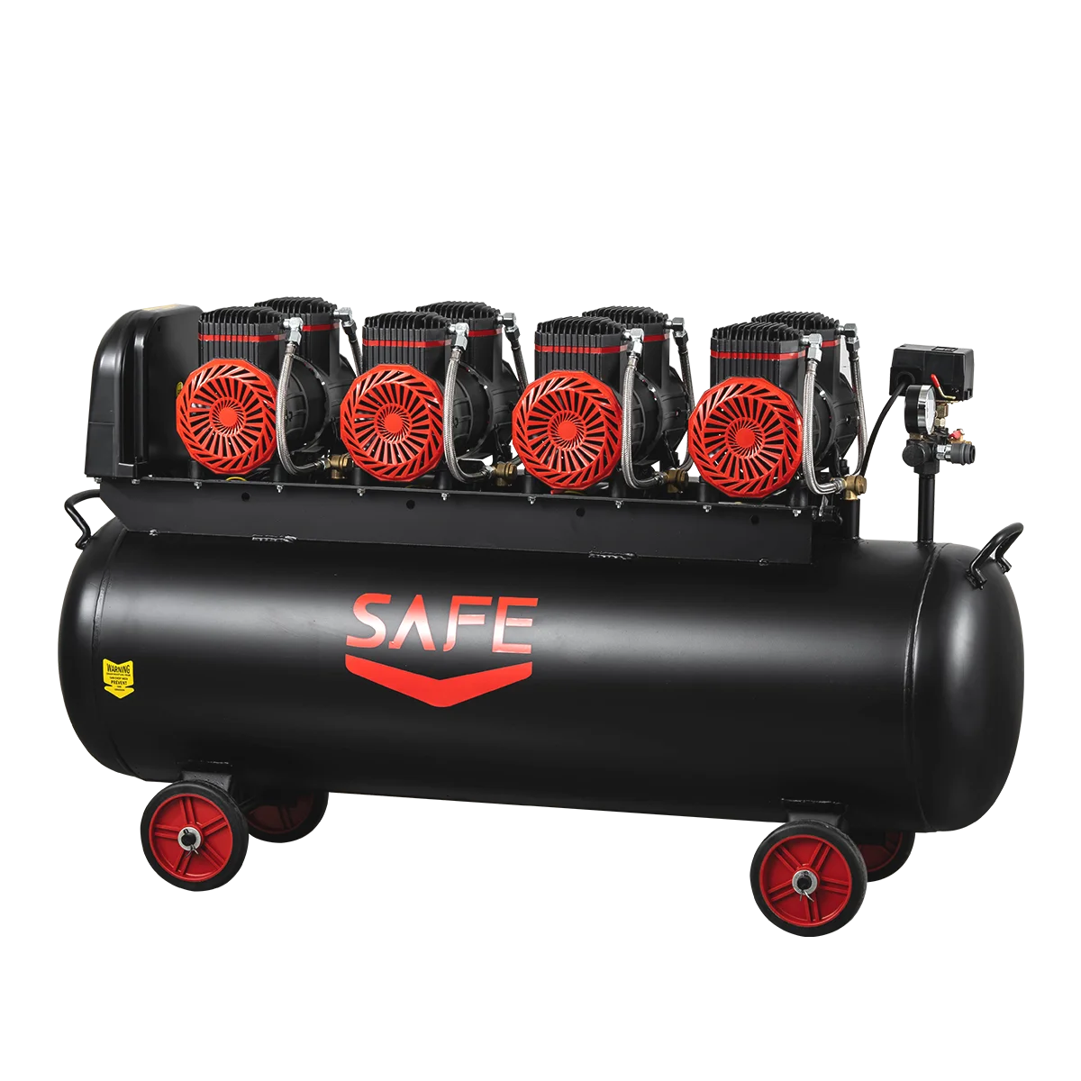 Safe 2800 Round Per Minute Portable 220v 180l 1500w Mini Oiless Silence ...