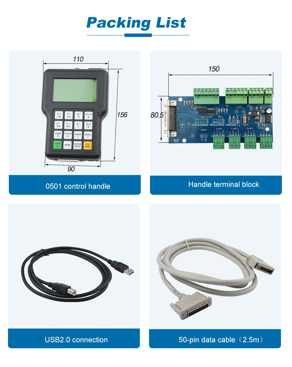 Cnc Controller 0501 System HKNC 0501Controller System 3 Axis Cnc DSP 0501| Alibaba.com