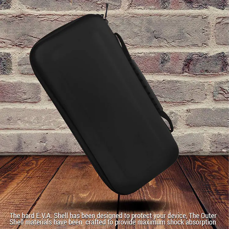 Custom Black Protective Hard Portable Travel Carry Eva Hard Shell Carry ...