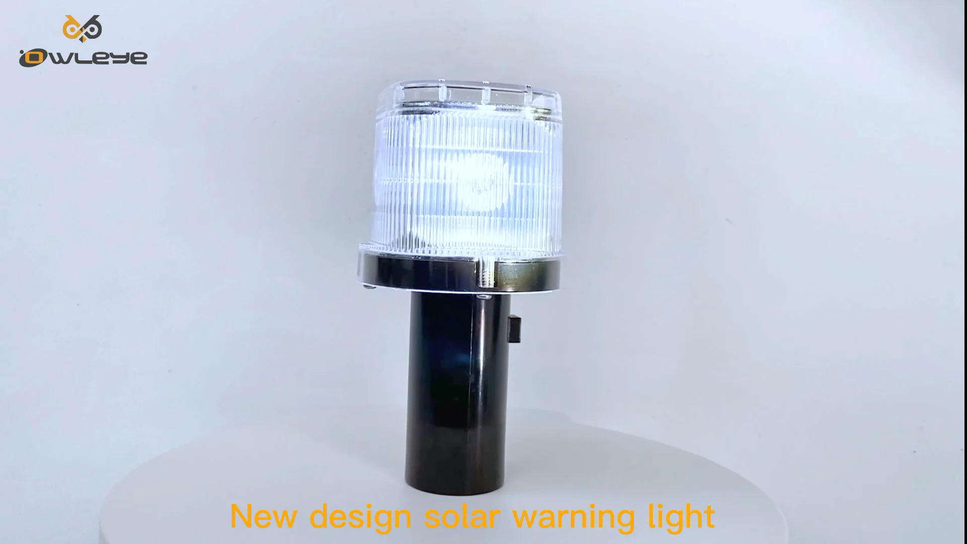 Red Solar Warning Light Highway Road Guardrail Solar Delineator Light ...
