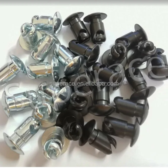 Steel Undercut Dzus Quarter Turn Slotted 1/4 Fasteners Quick Release 5/ ...