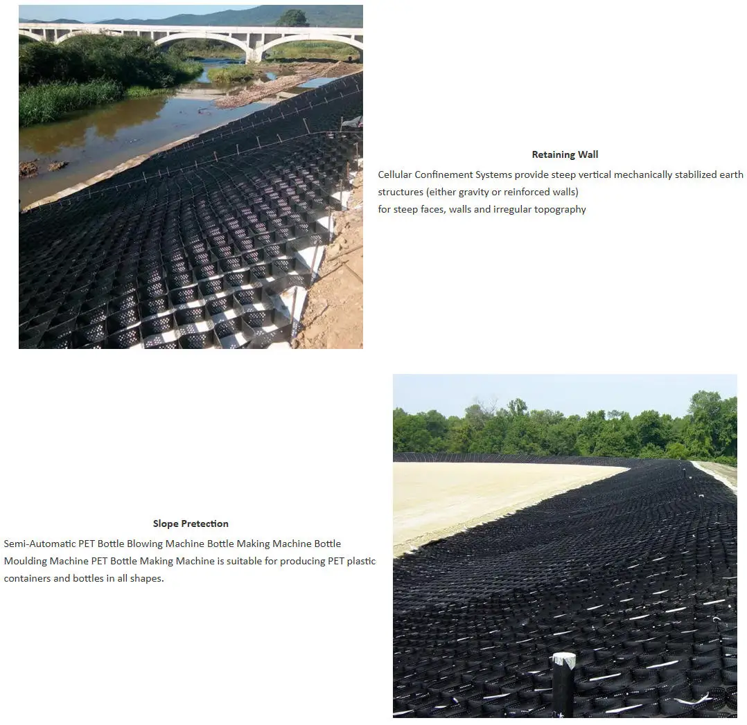 Driveway Geocell Gravel Grid Road Construction Roadbed Stabilization ...