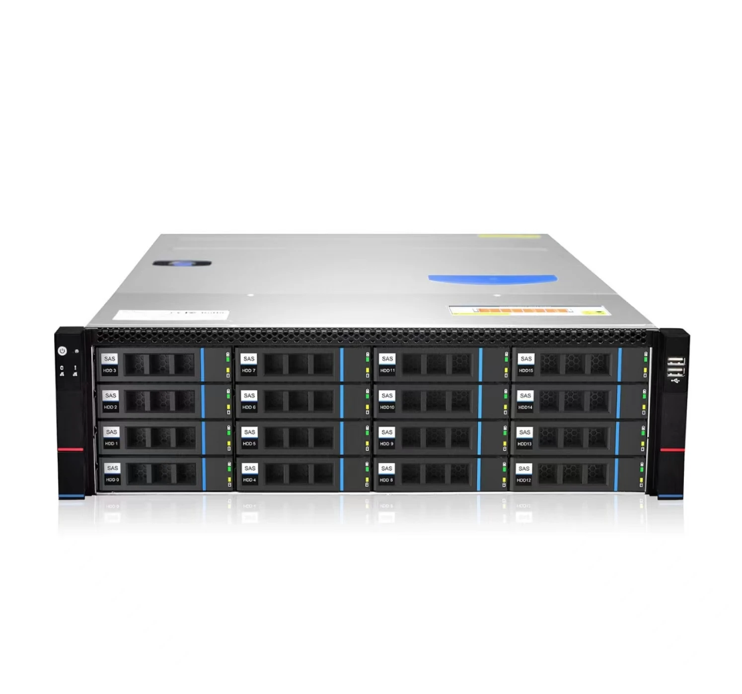 3u 16 Bay Rackmount Chassis With 670mm Depth - Buy Server Barebone ...