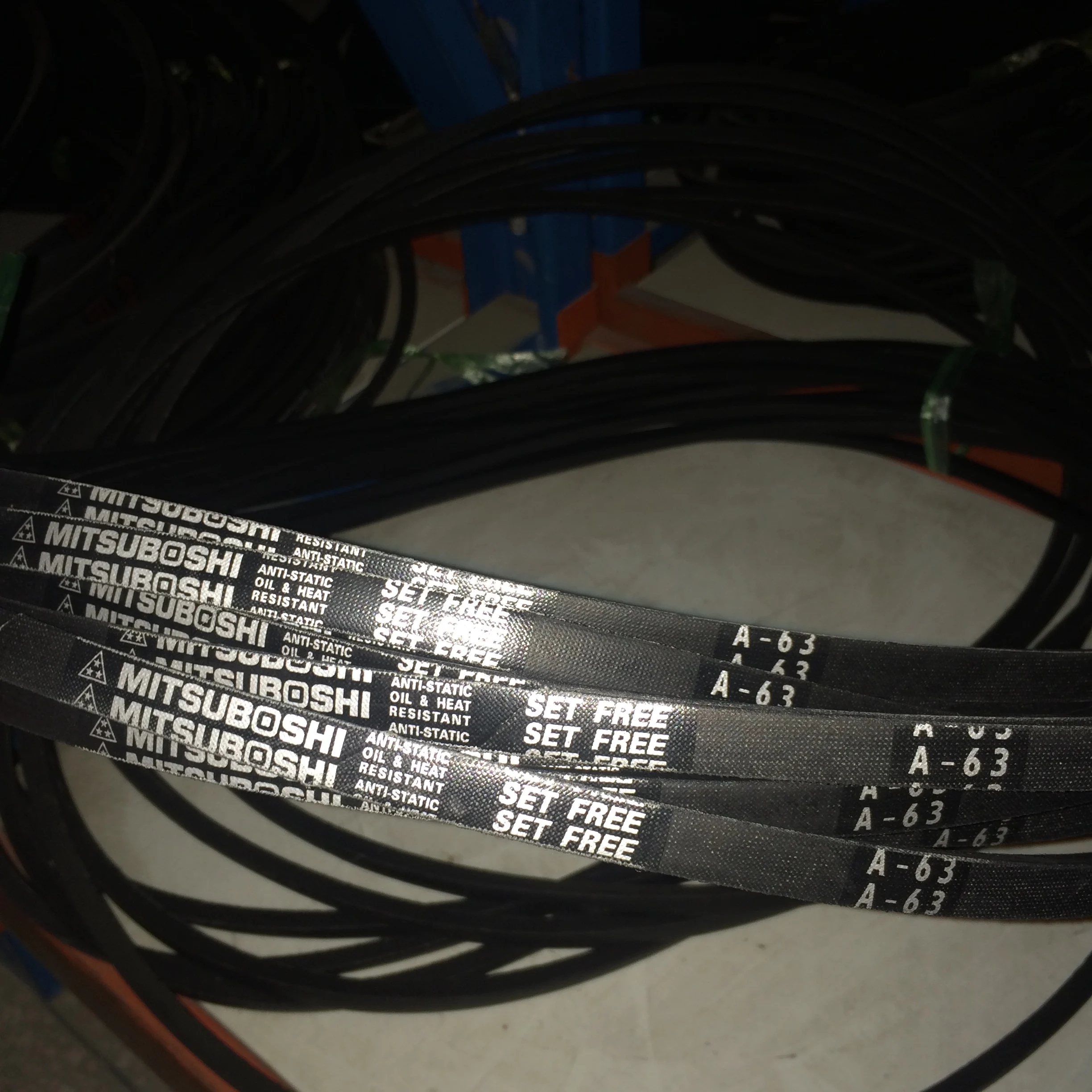 MITSUBOSHI Adjustable industrial narrow belt drive belt, ordinary V ...