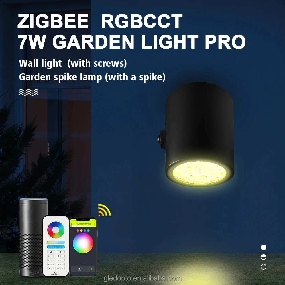2023 New Gledopto Rgb Zigbee Spike Light Support Google Home Rf Voice ...