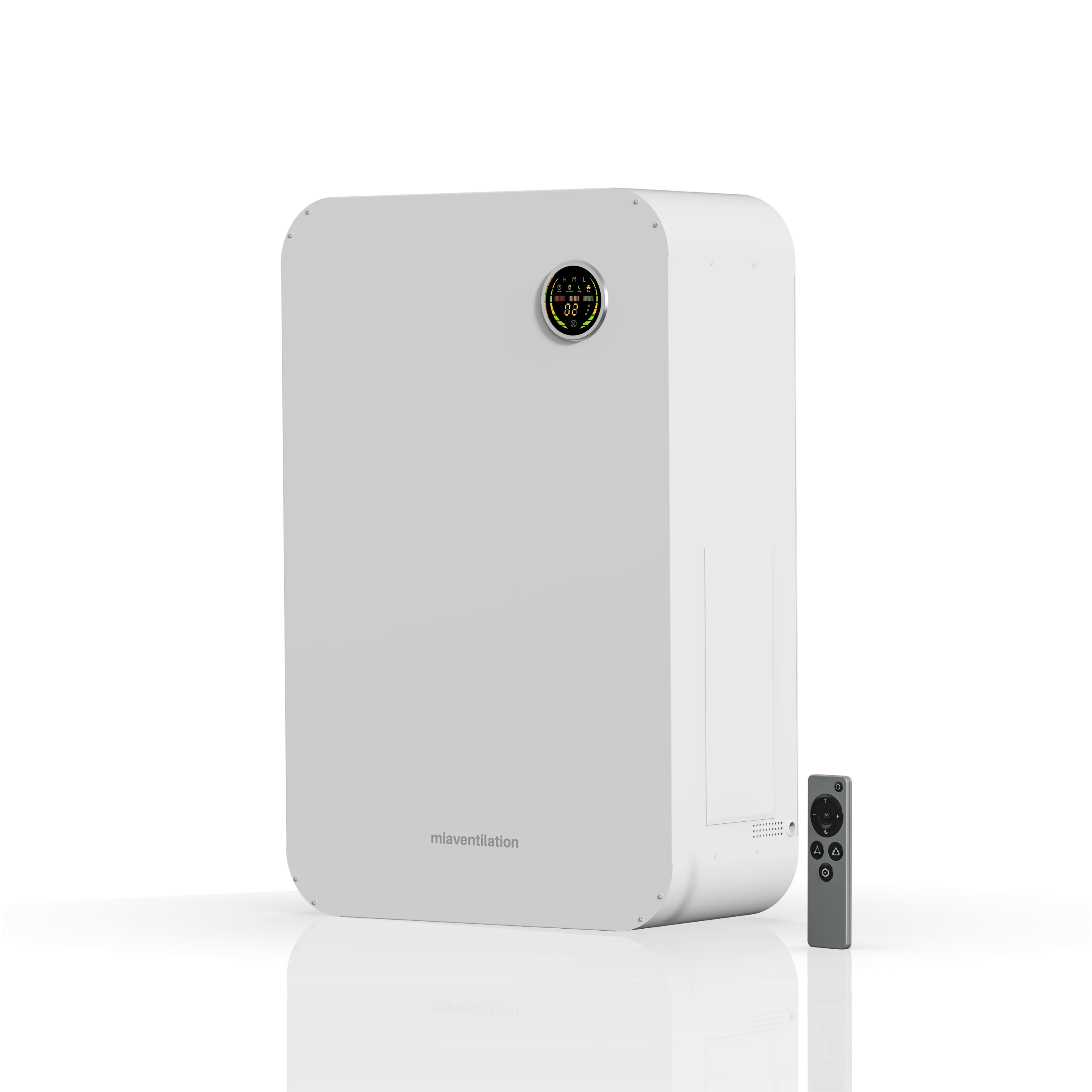 Mia-ms200b 200m3/h Wall Mounted Fresh Air Supply Fan With Hepa H13 ...