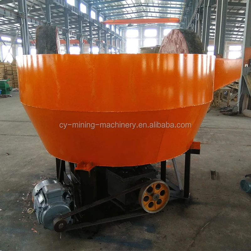 Gold Grinding Machine Wet Pan Mill for Efficient Gold Extraction