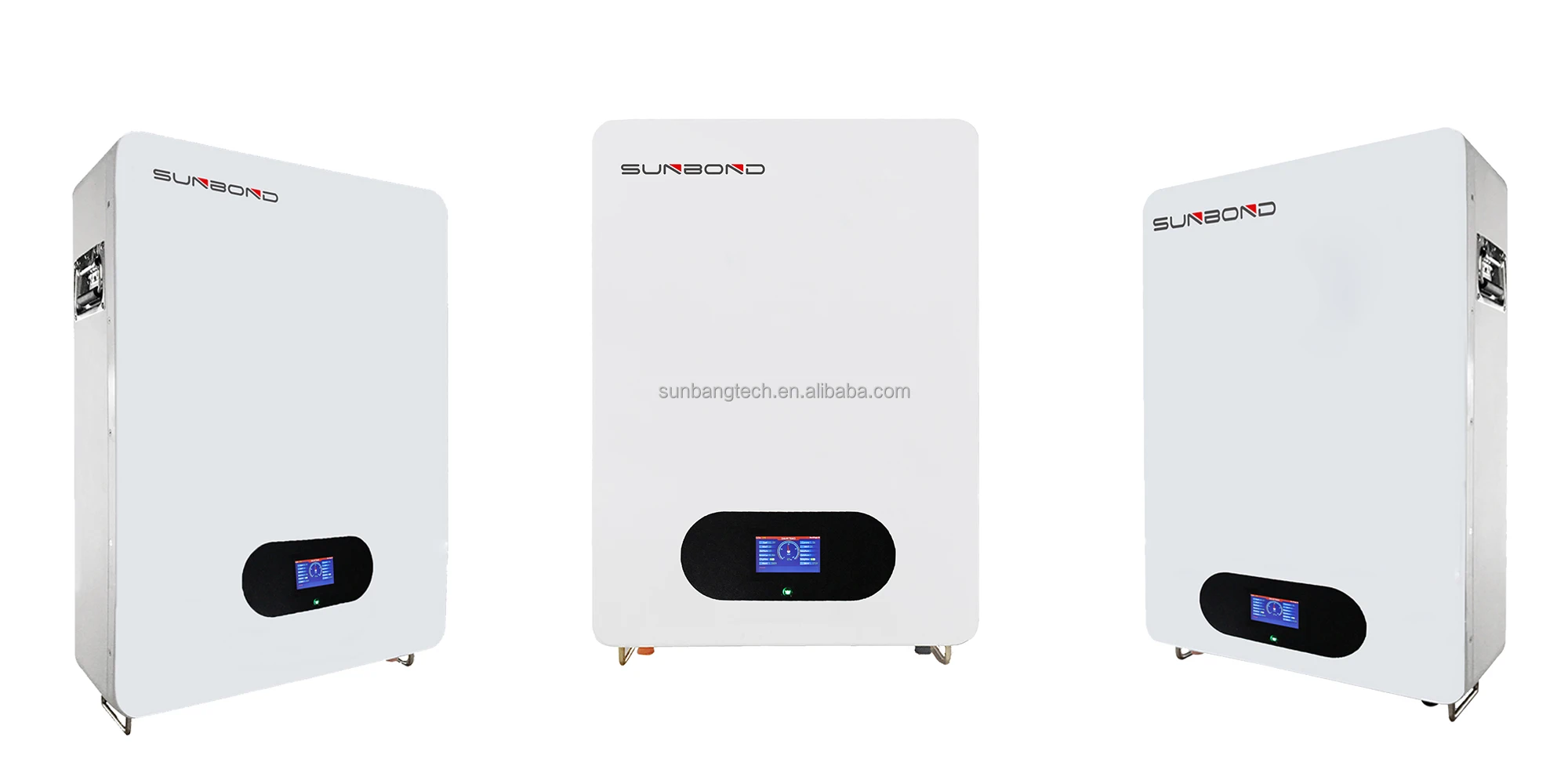 SUNBOND 6500循环LiFePO4 48V 200Ah 10Kwh电源壁太阳能电池5KWh 15KWh 20KWh家用储能10KWh ...