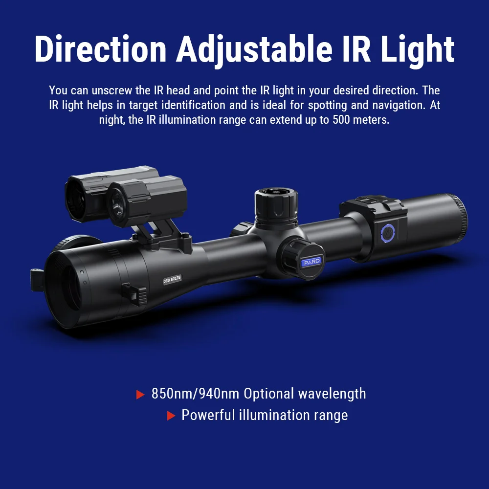 Pard Ds35-lrf Night Vision Scope 2k Digital 450m Ir Day And Night ...
