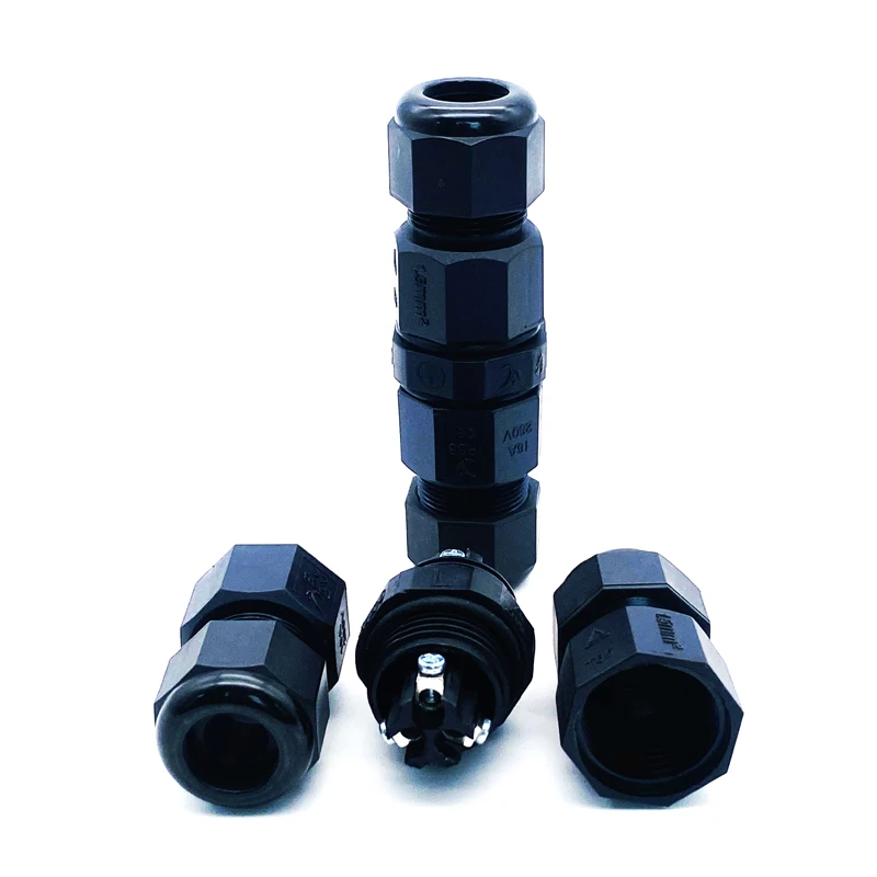 Waterproof Pierce Pass Through Quick Disconnect Slide In Panel Mount ...