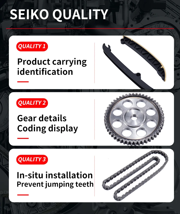 Brand New Hot Sell Accessories Car Timing Chain Kit For A6 2.4 Audi ...