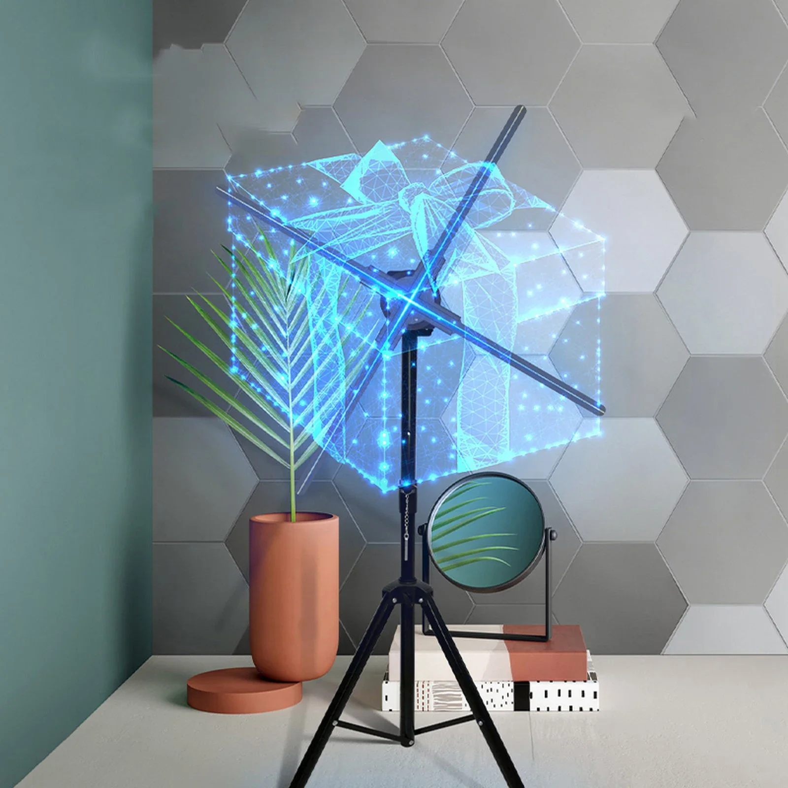 70cm 육안 3D 홀로그램 프로젝터 고해상도 상업용 광고기 3D 홀로그램 디스플레이 팬| Alibaba.com