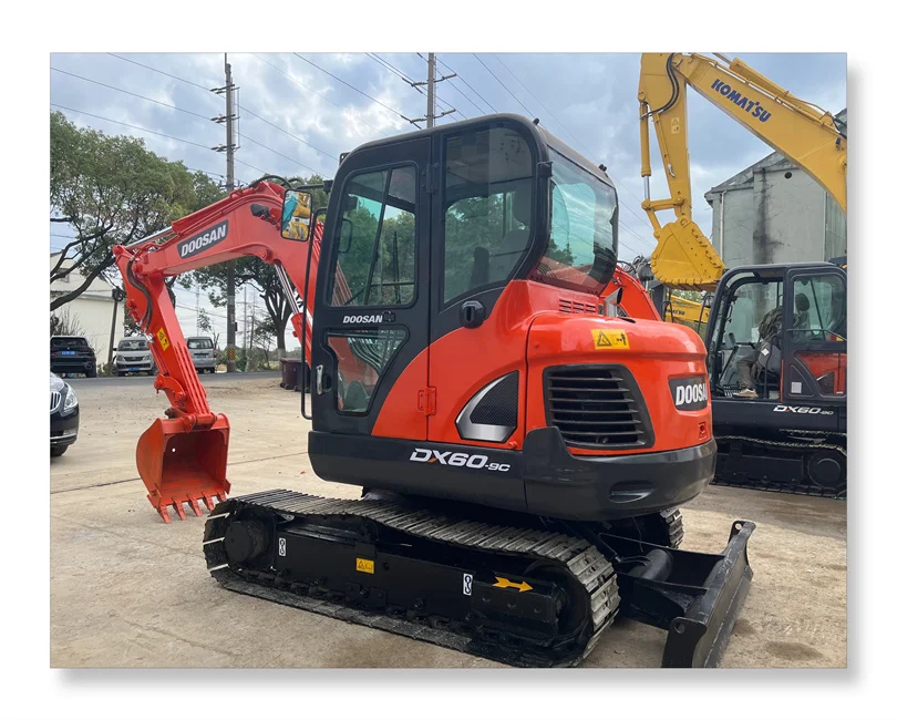 Used Doosan DX60 Excavator - High Efficiency & Reliability