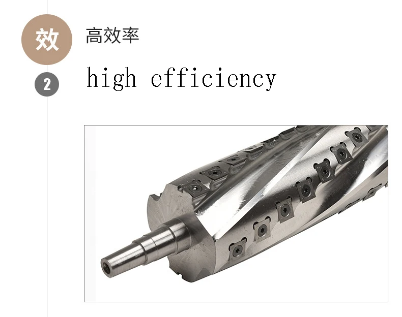 Livter Indexable Replacement Spiral Cutterhead Helical Cutter Head For ...