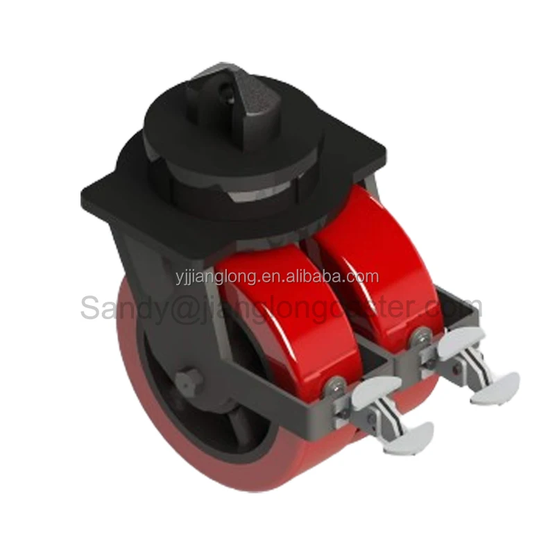 Castor Wheel Swivel Castors ISO Caster Heavy Duty 30 Tons