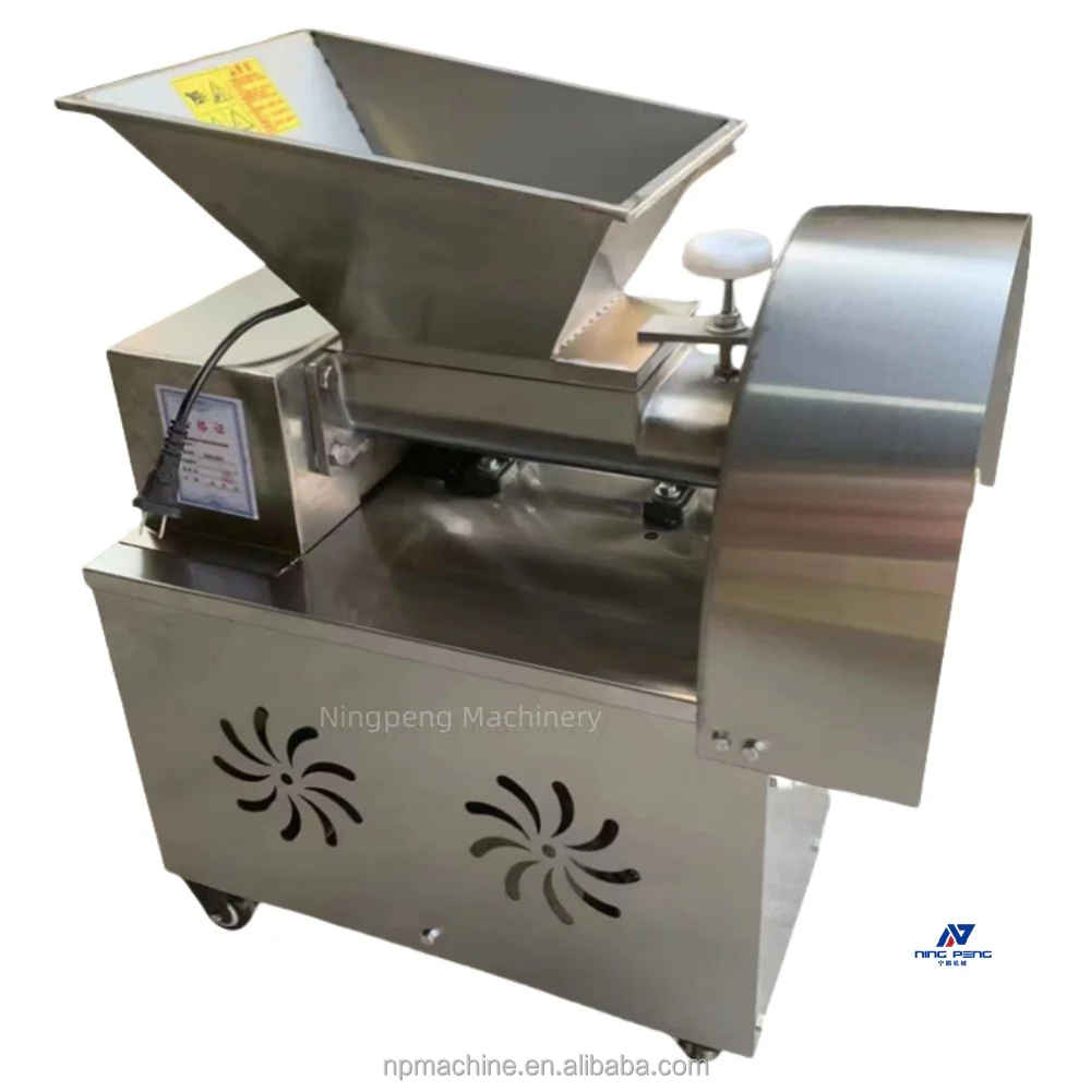 Adjustable Automatic Burger Bun Dough Divider Rounder Making Machine ...