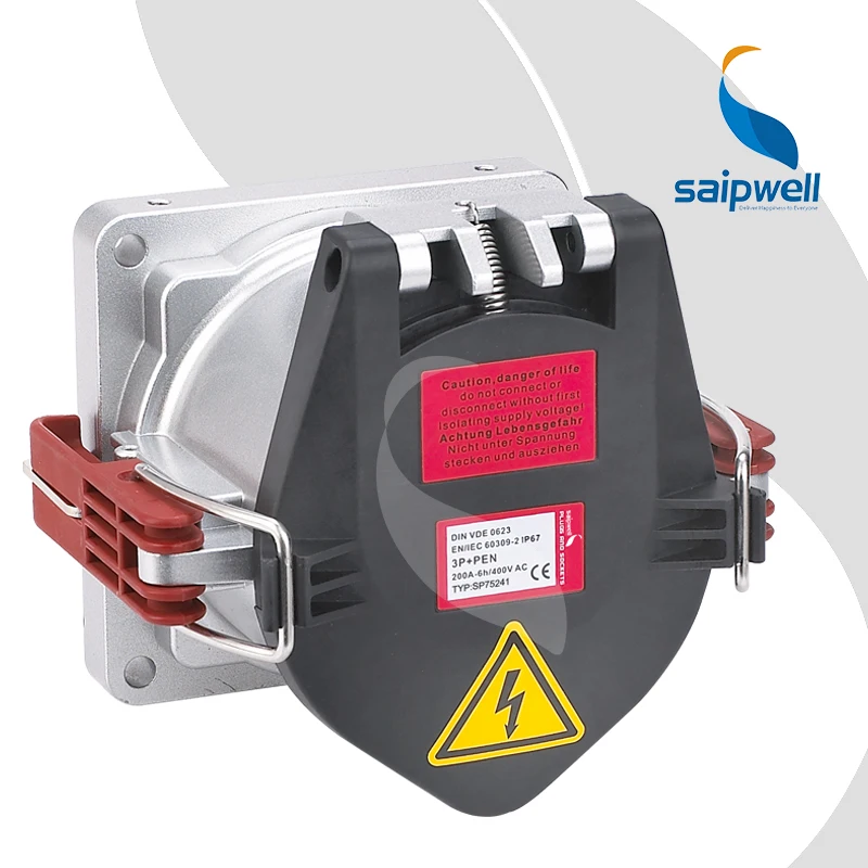 Saipwell IP67 4P 5P 250A 500VAC CEE/IEC International Standard Large ...