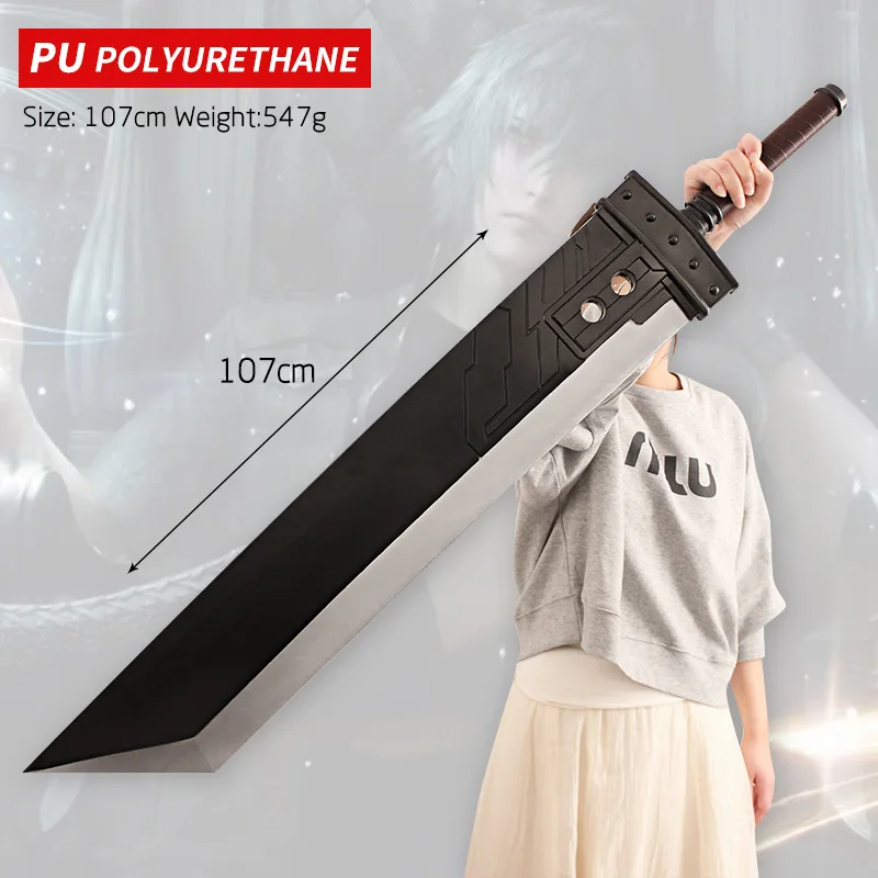 Big Size Final Fantasy Sword PU Foam Weapons Cosplay Props