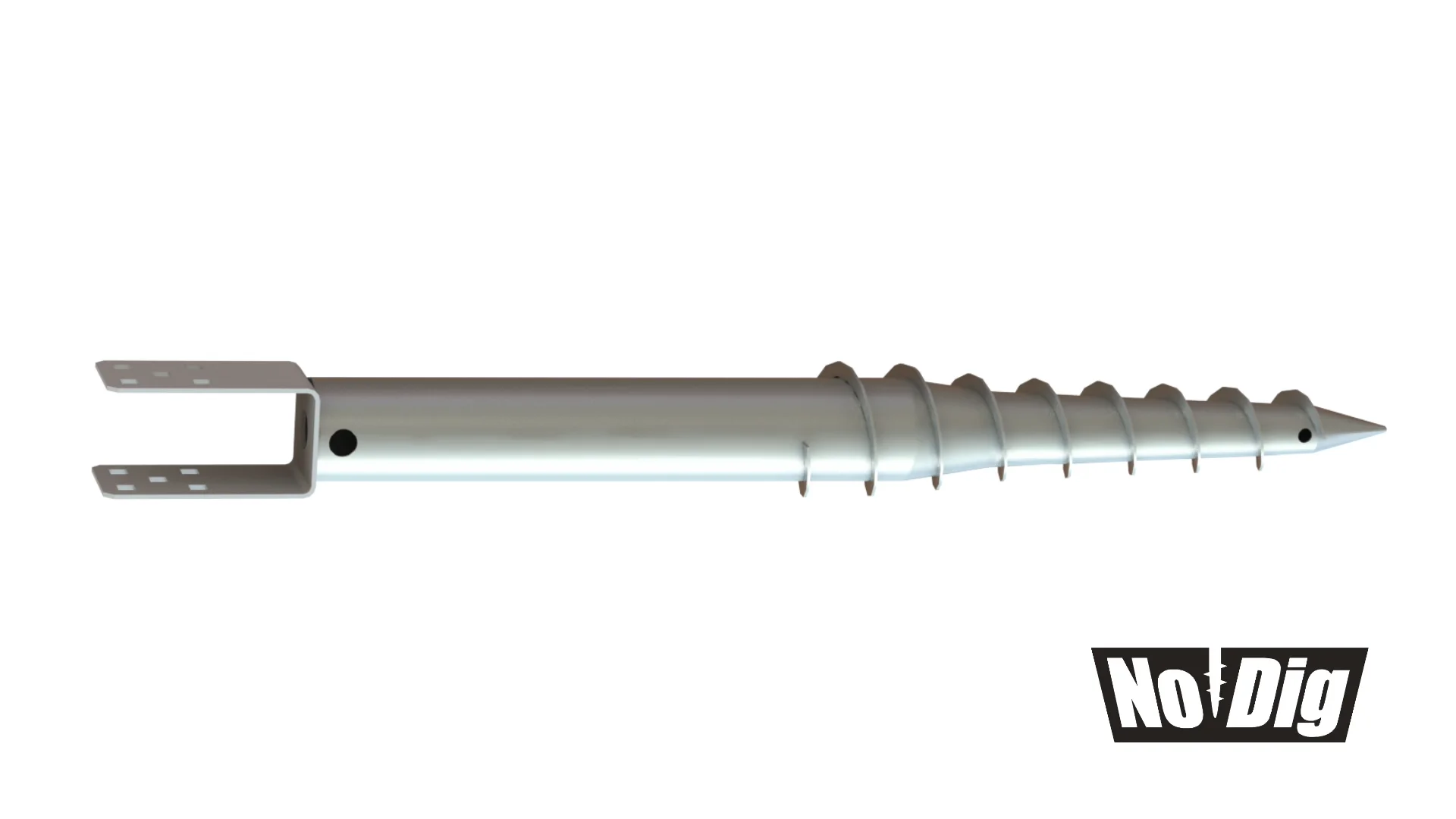 No Dig Galvanized Foundation Deck Krinner Solar Anchor Ground Screw ...