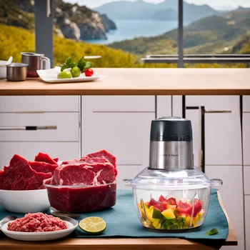 2l Portable Yam Pounder Machine - Effortless Fufu Pounding & Meat ...