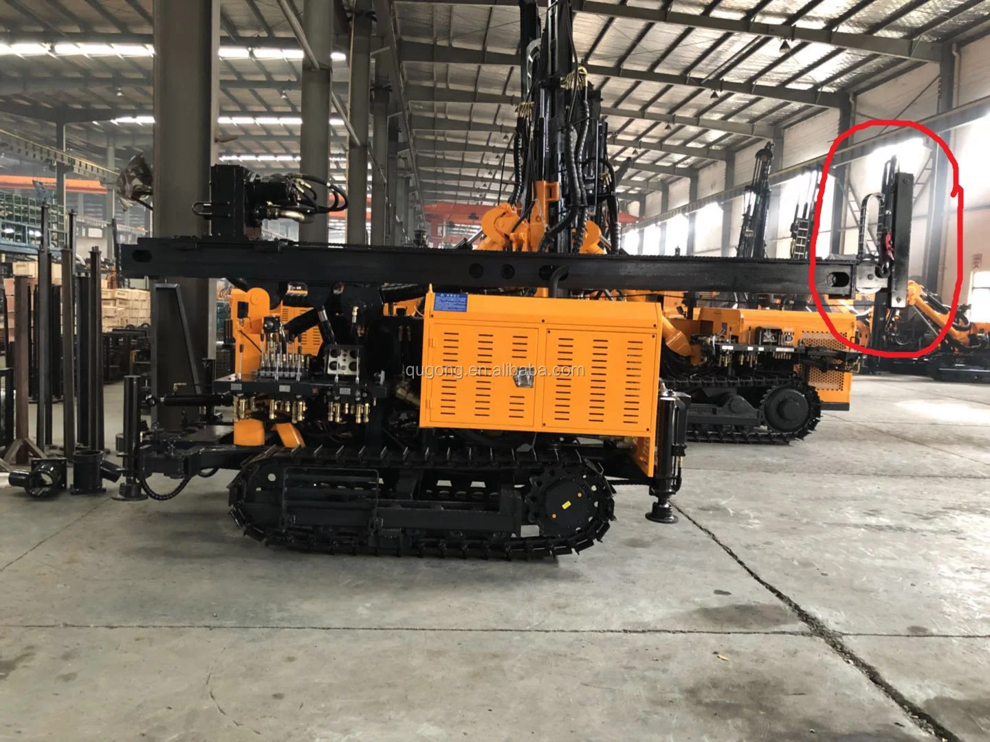 120m-300m Powerful Diesel Water Well Rotary Drilling Rig with Pump ...