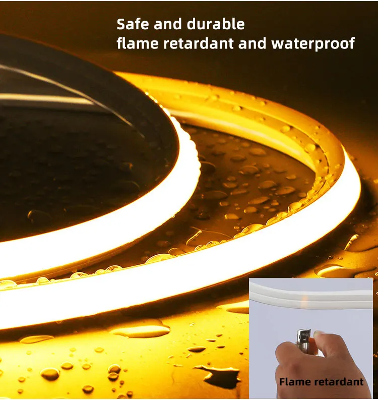 Custom Linear SMD2835 24volt Led Sign Silicone Tube 6x12mm Outdoor Neon ...