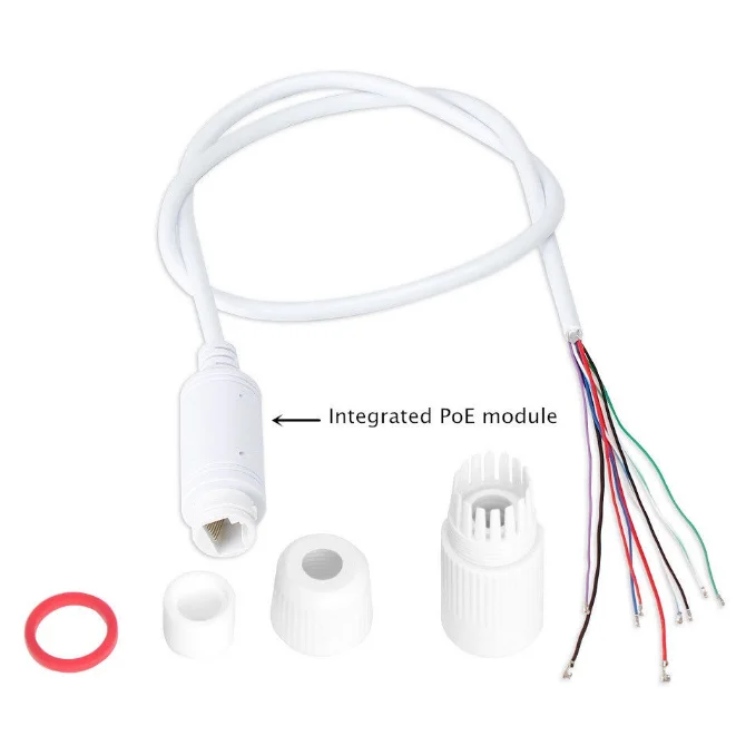 Alibaba.com: Whiter/black Waterproof POE Injector Splitter Cable 12V ...